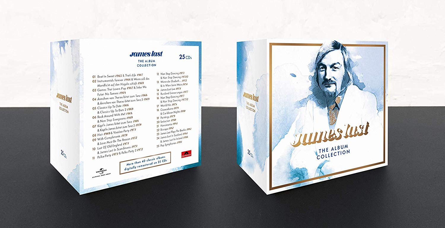 James Last: Sensationelle Box "Album-Collection" zum 90. Geburtstag