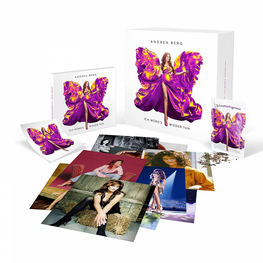 ANDREA BERG: Exklusive Fanbox enthält Walkman mit MC