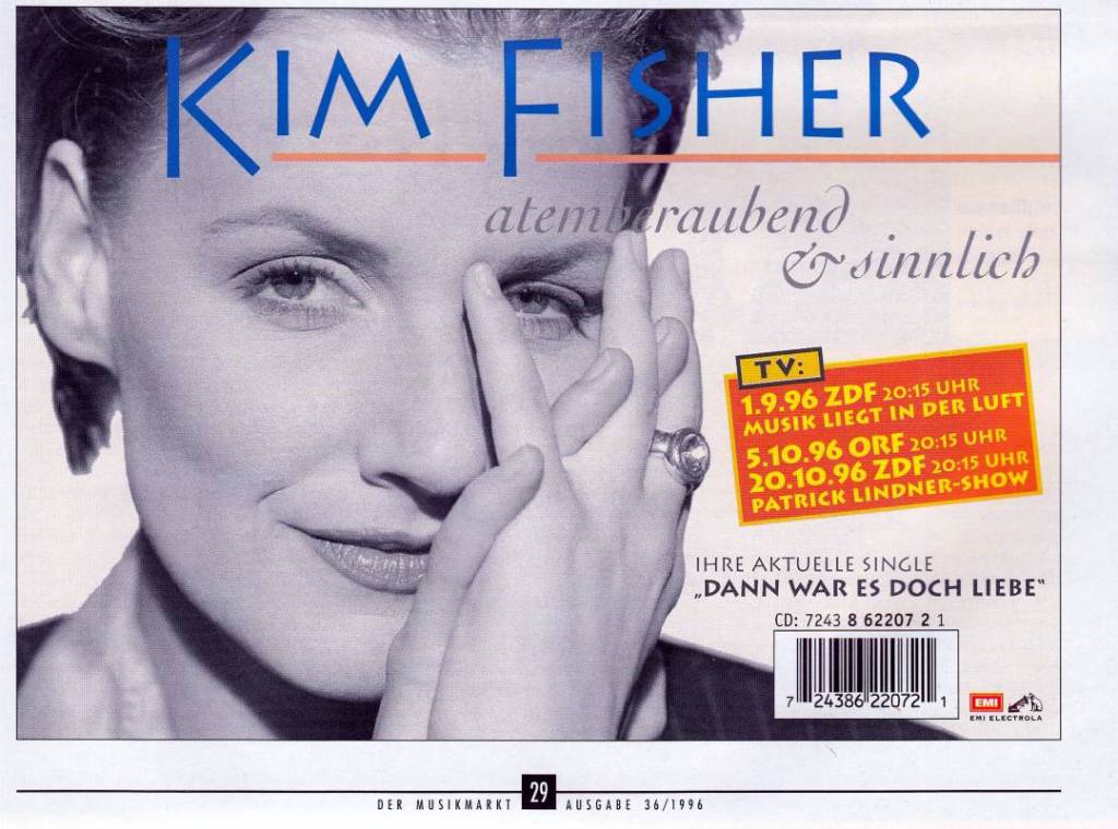 KIM FISHER: Nach vielen Jahren feiert sie ihr "Schlagercomeback" nun ...