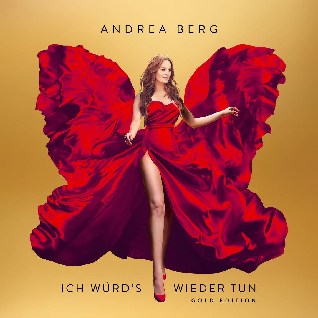 ANDREA BERG: Ab 18.11. gibt es Gold-Version ihres aktuellen Albums ...