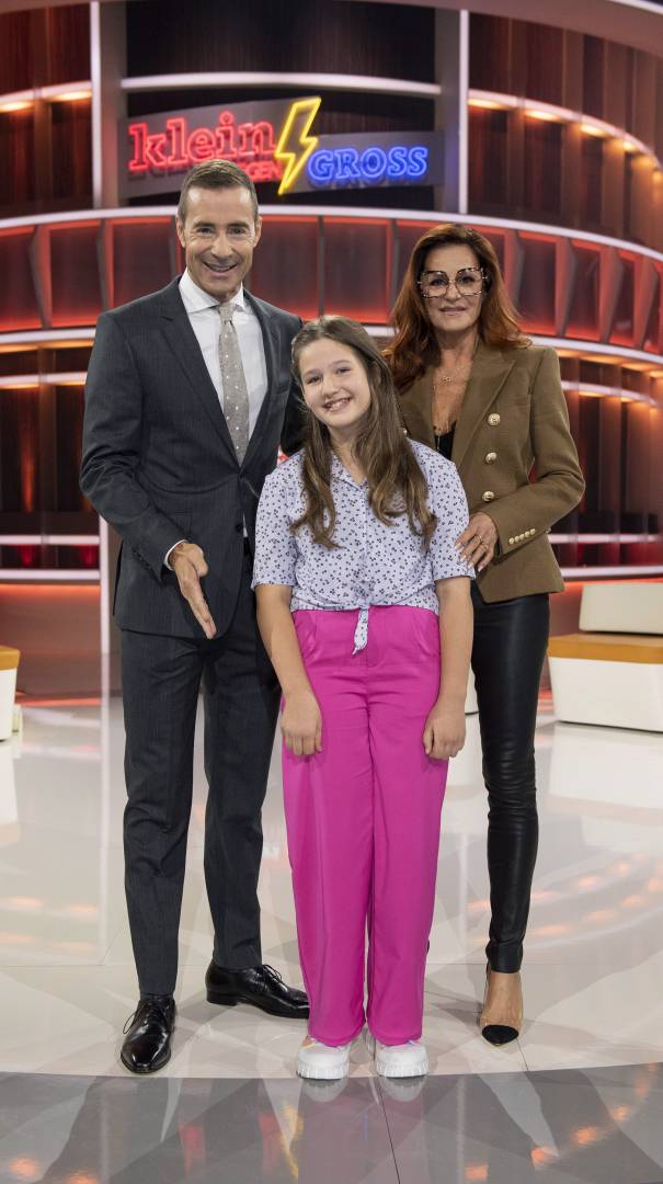 ANDREA BERG: Bei der 50. Show "Klein gegen Groß" dabei - Duett mit ...