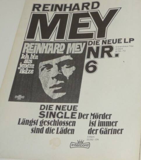 REINHARD MEY: Radio-Legende FRANK LAUFENBERG widmet ihm zum heutigen ...