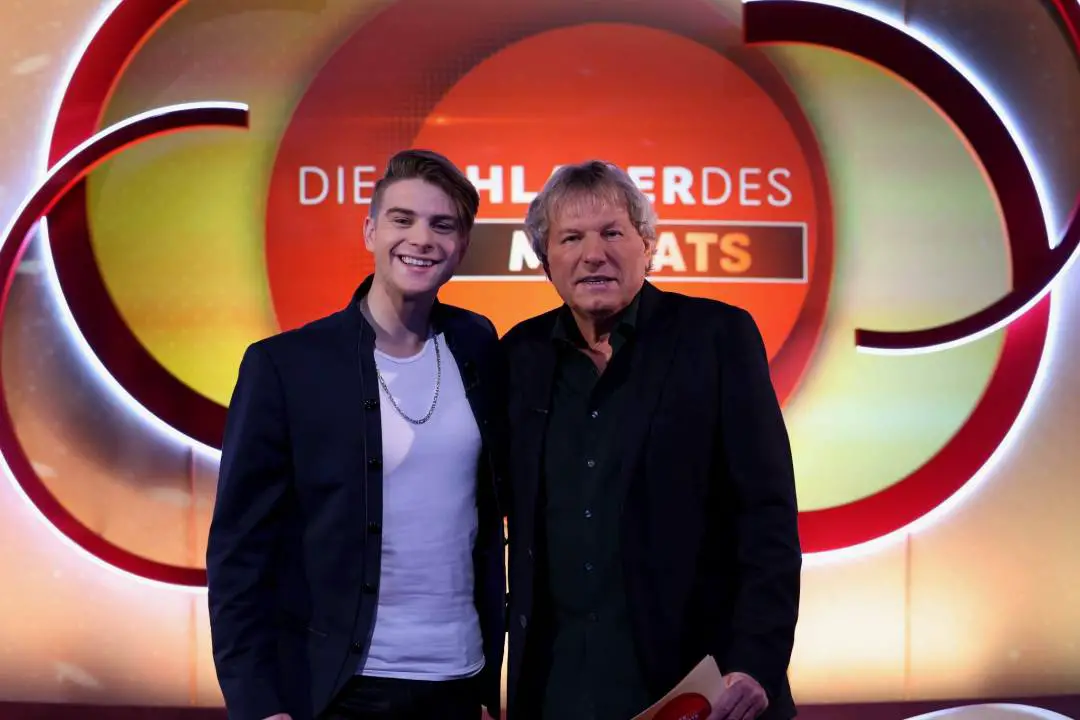 BERNHARD BRINK: Als Studiogäste seiner letzten "Schlager des Monats ...