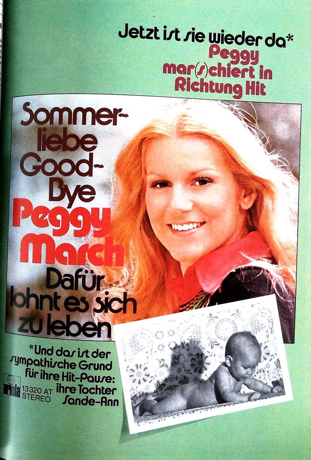 PEGGY MARCH: Herzlichen Glückwunsch zum 75. Geburtstag mit der ...