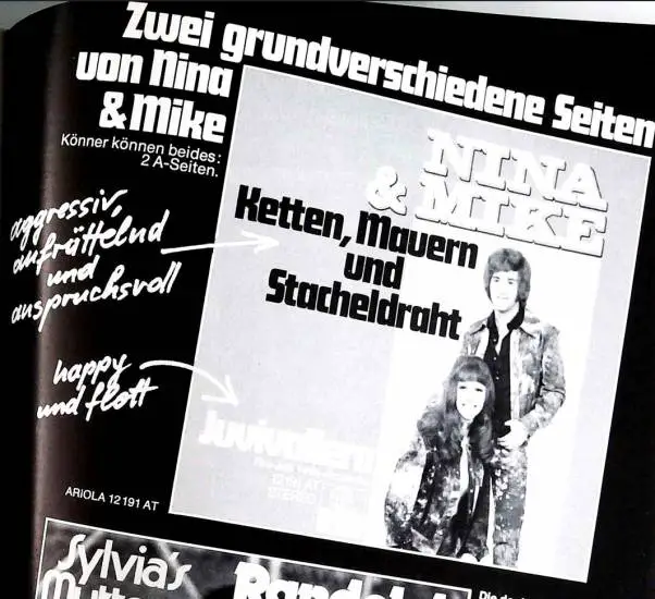 NINA & MIKE: Vor 50 Jahren wurde "Fahrende Musikanten" ein Hit - Biografie