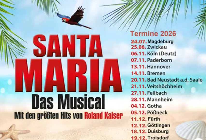 ROLAND KAISER: Musical "Santa Maria" mit seinen Hits - neue Termine