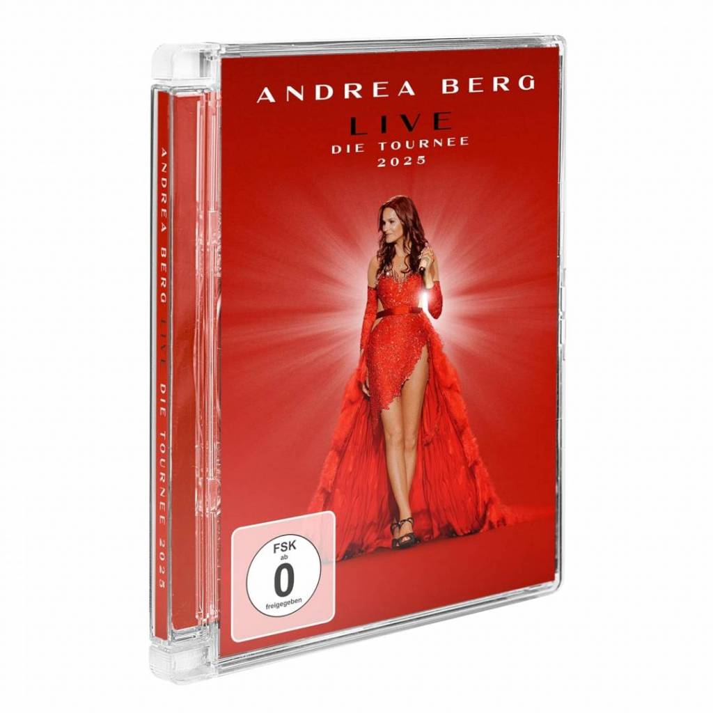 ANDREA BERG: Infos zur Live CD und DVD 2025