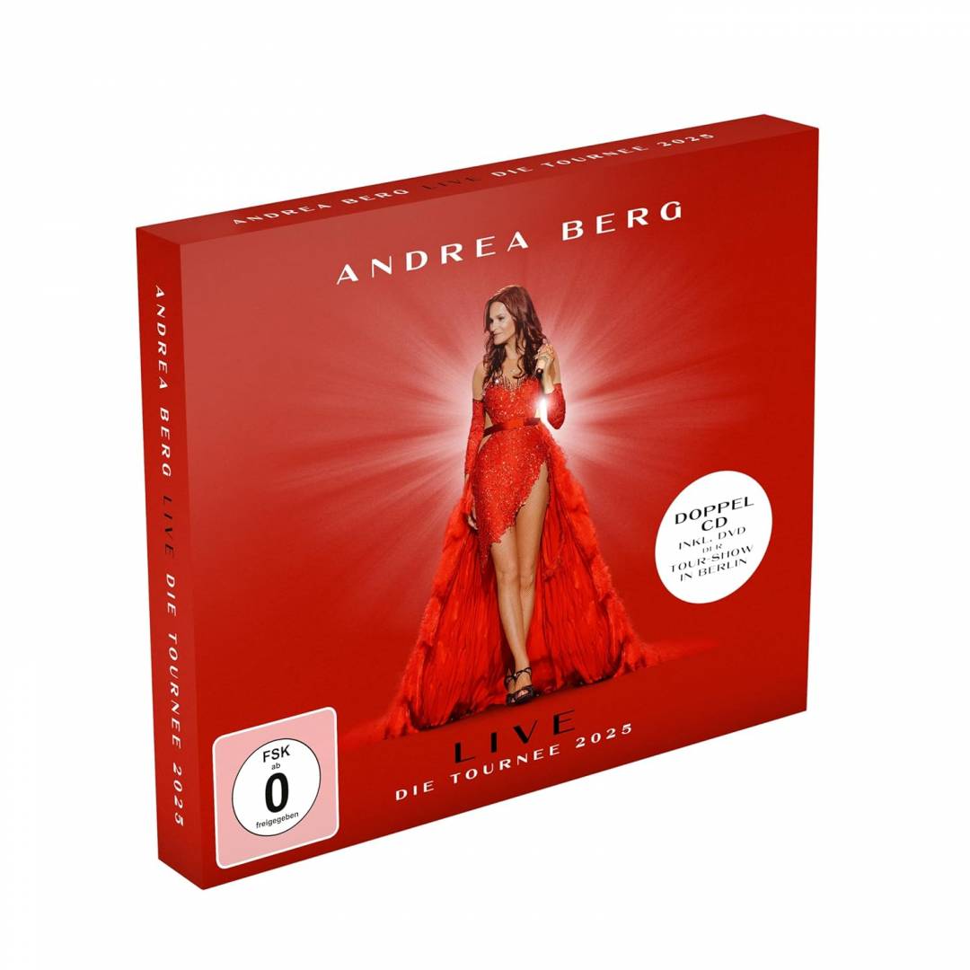 ANDREA BERG: Infos zur Live CD und DVD 2025