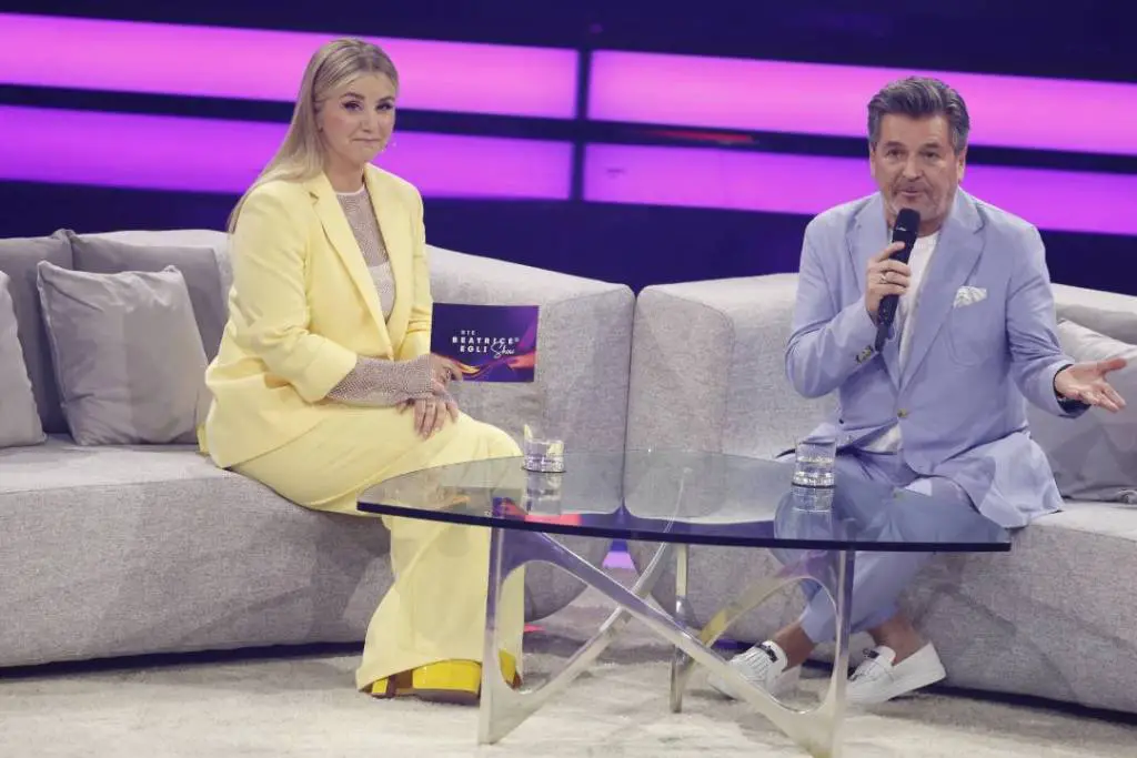 Beatrice Egli:Modern Talking Song mit Thomas Anders