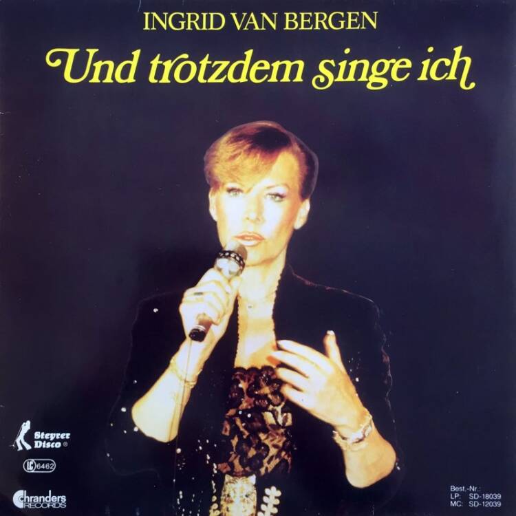 INGRID VAN BERGEN tot - sie war auch Sängerin!